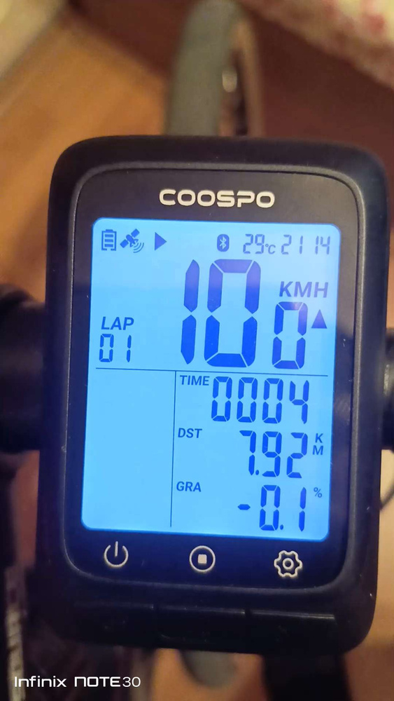 Велокомпьютер CoosPo CS500 беспроводной - купить с доставкой по ...