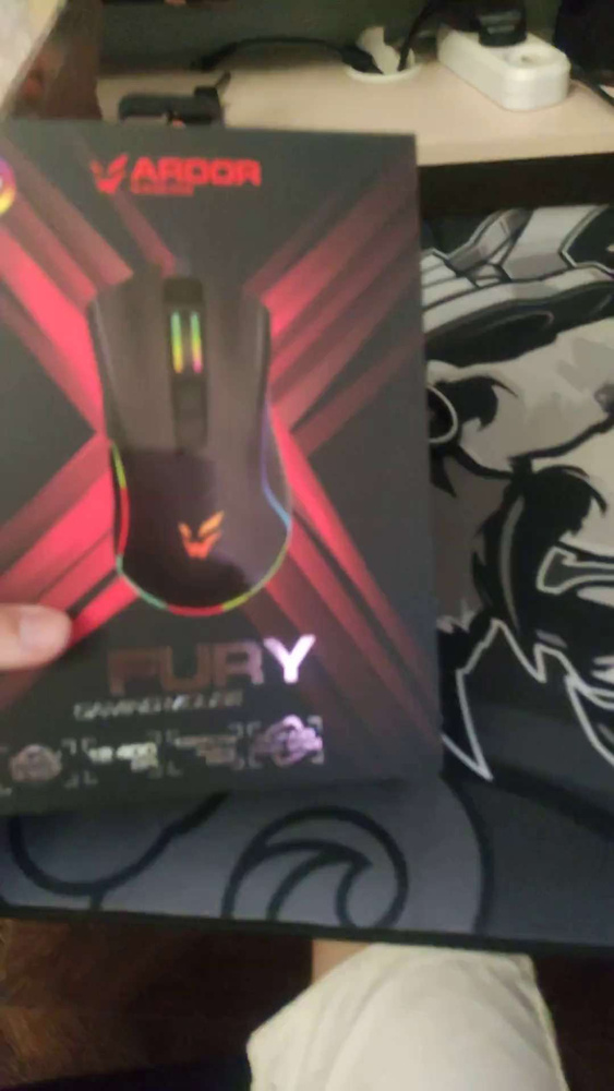 Игровая мышь проводная ARDOR GAMING ARD-FURY3327, белый - купить по ...