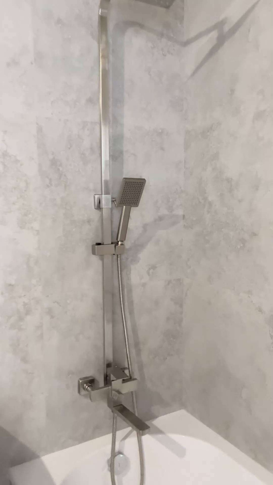 Душевая система с тропическим душем и смесителем Frap F24802 - купить с доставкой по выгодным ...