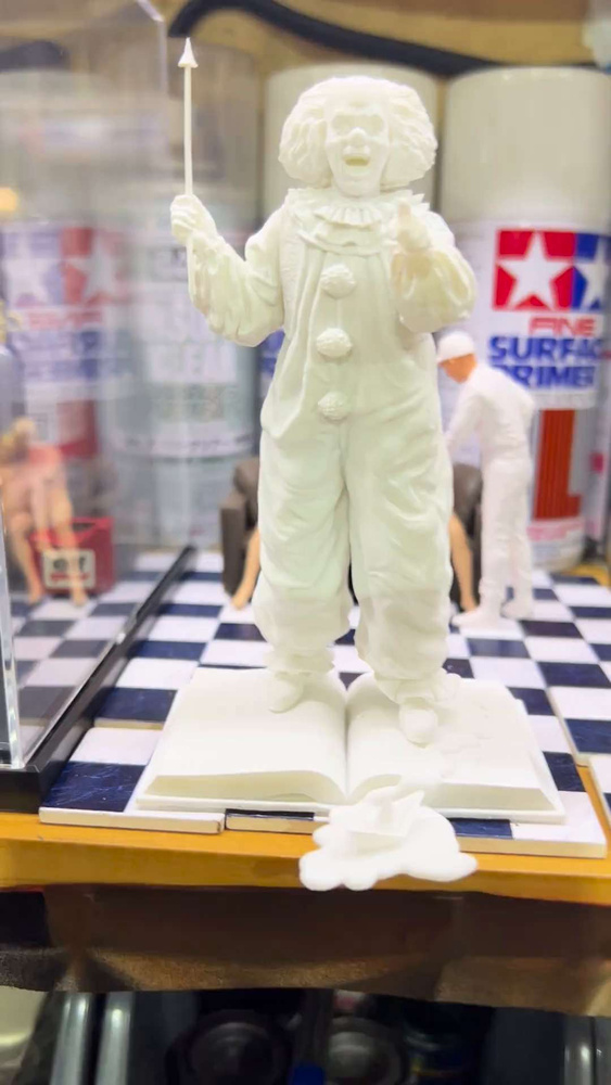 Статуэтка Atomic Heart Belyash Robot/Беляш фигурка 11 см под раскраску ...