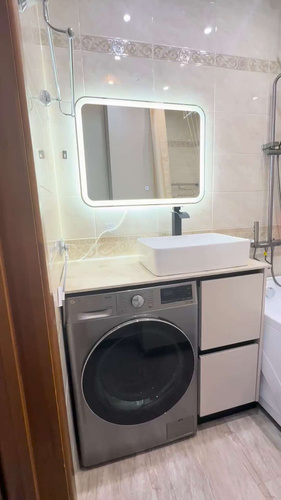 Раковина накладная над стиральной машиной Ceramalux 6250 без перелива купить на OZON по низкой ...