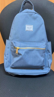 Рюкзак городской небольшой Herschel Nova Small Oil Blue Crosshatch ...