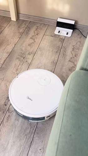 Робот-пылесос с Wi-Fi Midea VCR M7, RU версия, LiDAR, сухая и влажная ...