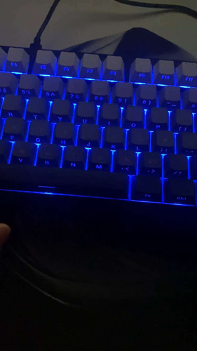 Клавиатура игровая Attack Shark M86 Cheese White RGB (RUS), беспроводная, 80 кнопок, HotSwap ...