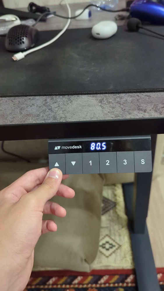 Подстолье для компьютерного стола с электроприводом, рама для стола регулируемая по высоте, 2-х ...