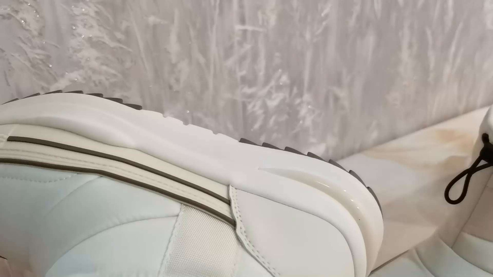 Сапоги Женский, Мужской MOOCIE, размер 38 белый Зима T (узкая) Трапециевидный Молния купить c ...