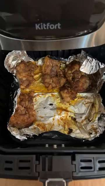 Kitfort Аэрогриль КТ-2232, серый металлик купить на OZON по низкой цене (464119976)