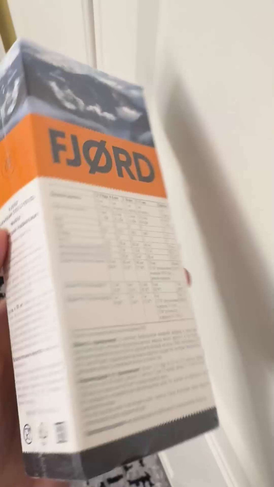 Норвежский рыбий жир FJORD, из печени трески, со вкусом лимона, БАД жирные кислоты к пище, 200 ...