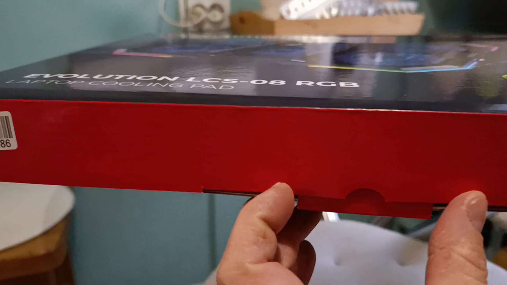 Охлаждающая подставка для ноутбука Evolution LCS-02, до 17.3 дюймов, 5 ...