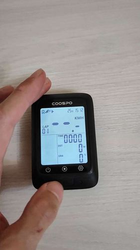 Велокомпьютер проводной, 25 функций Sunding SD-563B, датчик скорости ...