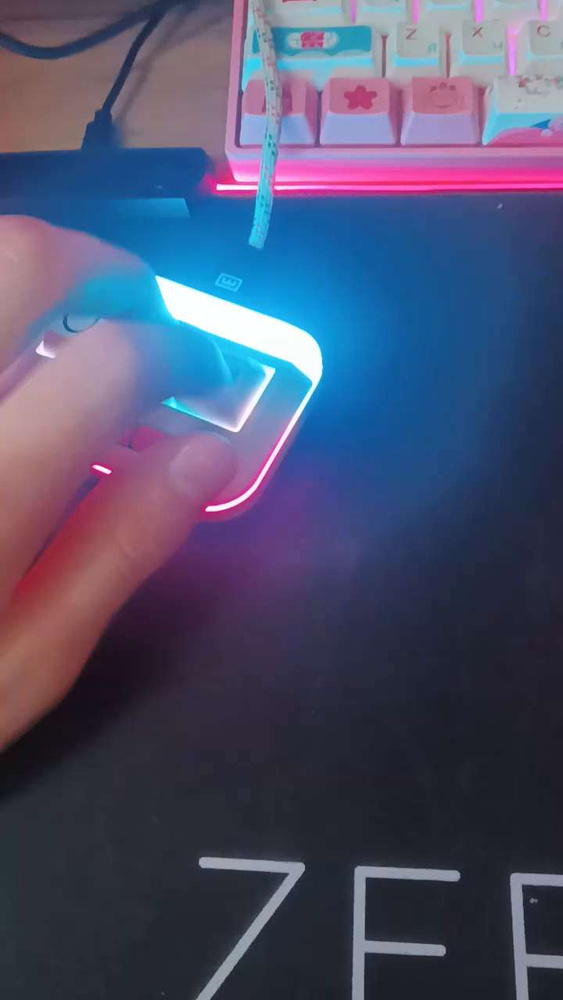 Wooting Клавиатура UwU RGB, (Linear), Английская раскладка, белый ...