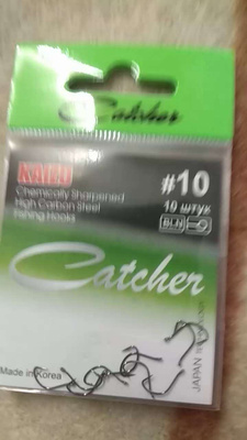 крючок "Catcher" KAIZU #8 (3 пакетика) купить на OZON по низкой цене ...