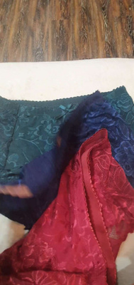 Комплект трусов Женский OIRO слипы Хлопок, Лайкра белый, бежевый, размер 48, 50 Средняя Китай ...