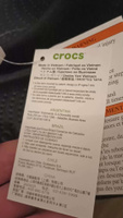 Шлепанцы Женский Crocs, размер 36, 37 EVA Открытый нос Без застёжки На ...