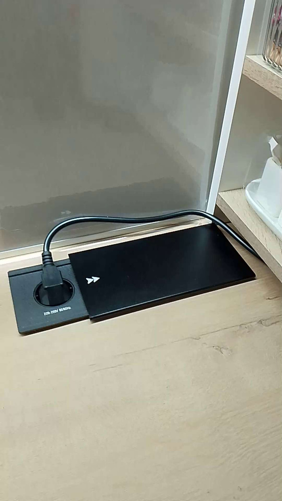 Встраиваемая врезная розетка для стола на 2 Euro розетки Usb Type A Usb Type C с выключателем