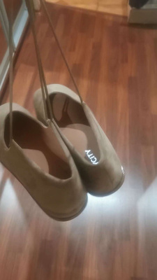 Балетки Женский JOYCITY Искусственная кожа, размер 36 6 Россия лодочки Шнуровка Квадратный нос ...