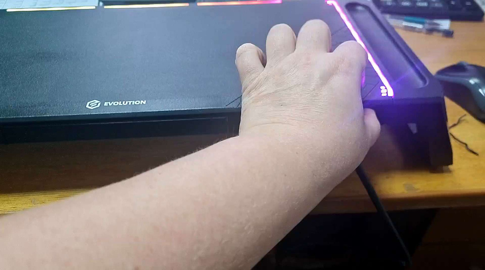 Подставка под монитор с USB хаб EVOLUTION MS200 RGB купить на OZON по низкой цене (959175121)