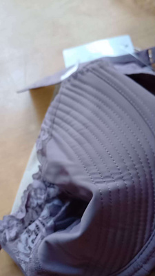 Бюстгальтер Женский Ritoleta мягкая чашка на каркасе, на косточках, размер 80D сиреневый Нейлон ...