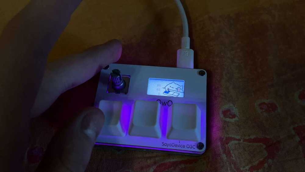 Sayodevice Клавиатура проводная , (Outemu Magnetic Pink), Русская ...