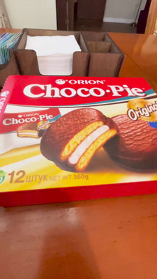 Orion Choco-Pie пирожное, 360 г - купить с доставкой по выгодным ценам в интернет-магазине OZON ...