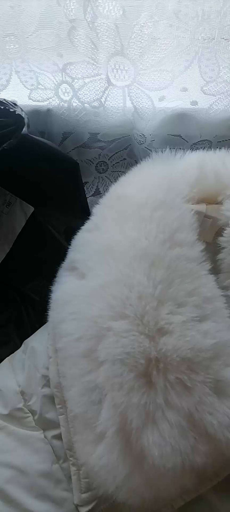 Куртка Женский MOOCIE Воротник, Мех кофе Хлопок, размер 46 Длинный Зима Китай купить c доставкой ...