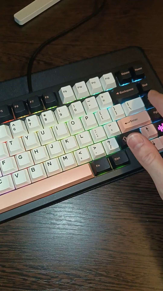 PMO Игровая клавиатура беспроводная pmo wave 75 Standard ,Bamboo Switch ...