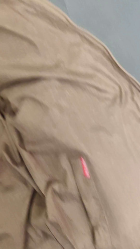 Куртка Мужской Brostem Капюшон, Манжеты молочный круглый Полиэстер, размер 50 Длинный ...