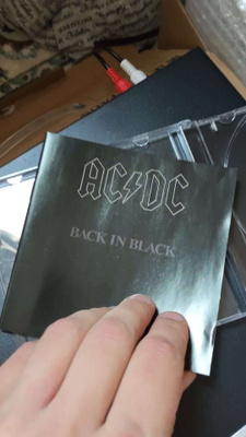 CD AC/DC Back In Black CD запечатанный совершенно новый альбом купить ...