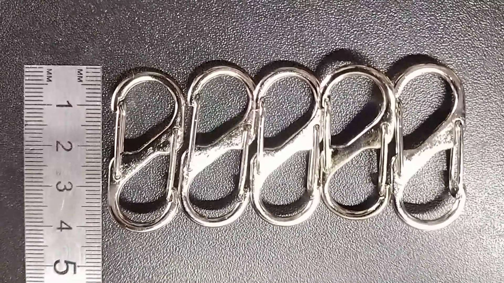 Карабины S-biner mini стальные 5 шт - купить с доставкой по выгодным ...