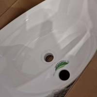 Раковина CeramaLux 9018x59,5 см, белый купить по доступной цене с доставкой в интернет-магазине ...